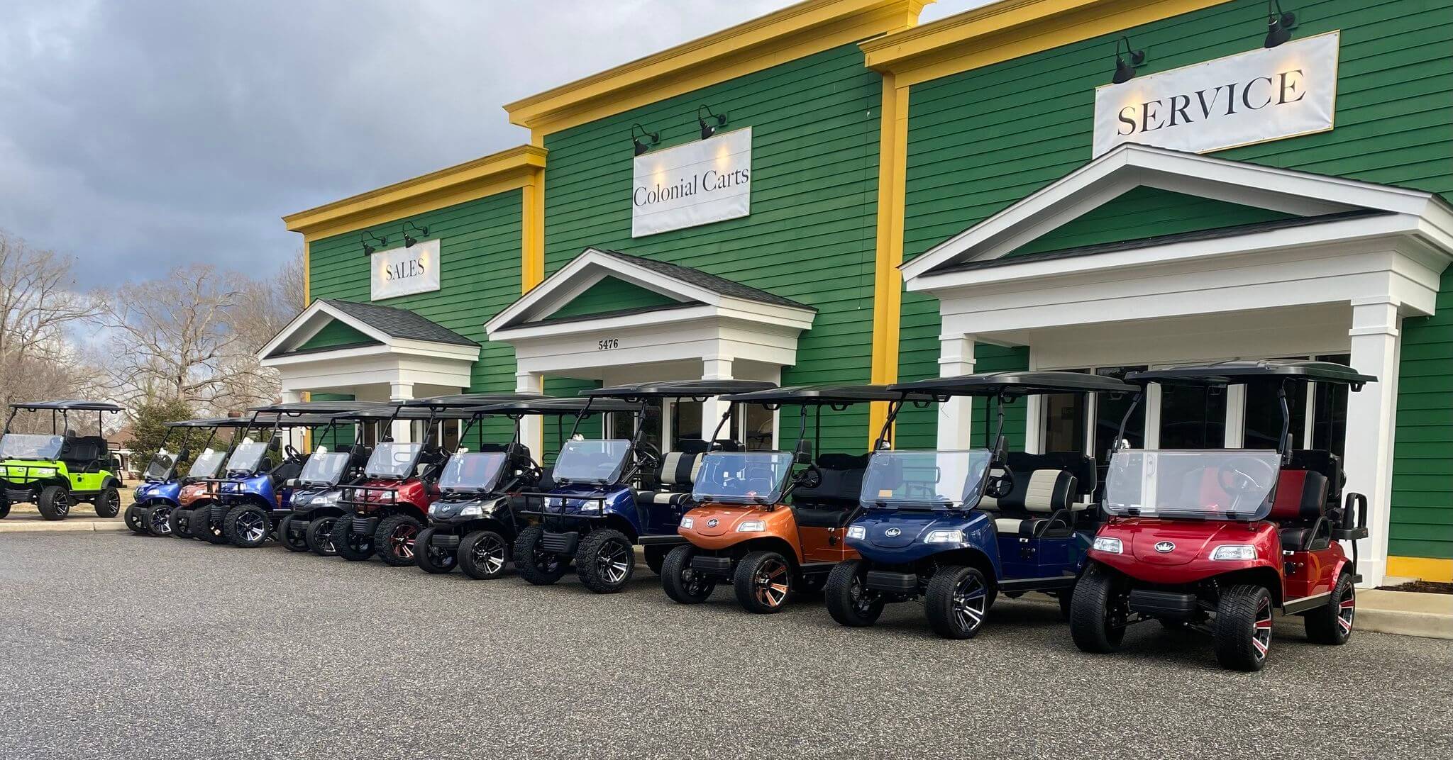 Colonial Carts – Your Authorized Evolution Dealer in Williamsburg, VA